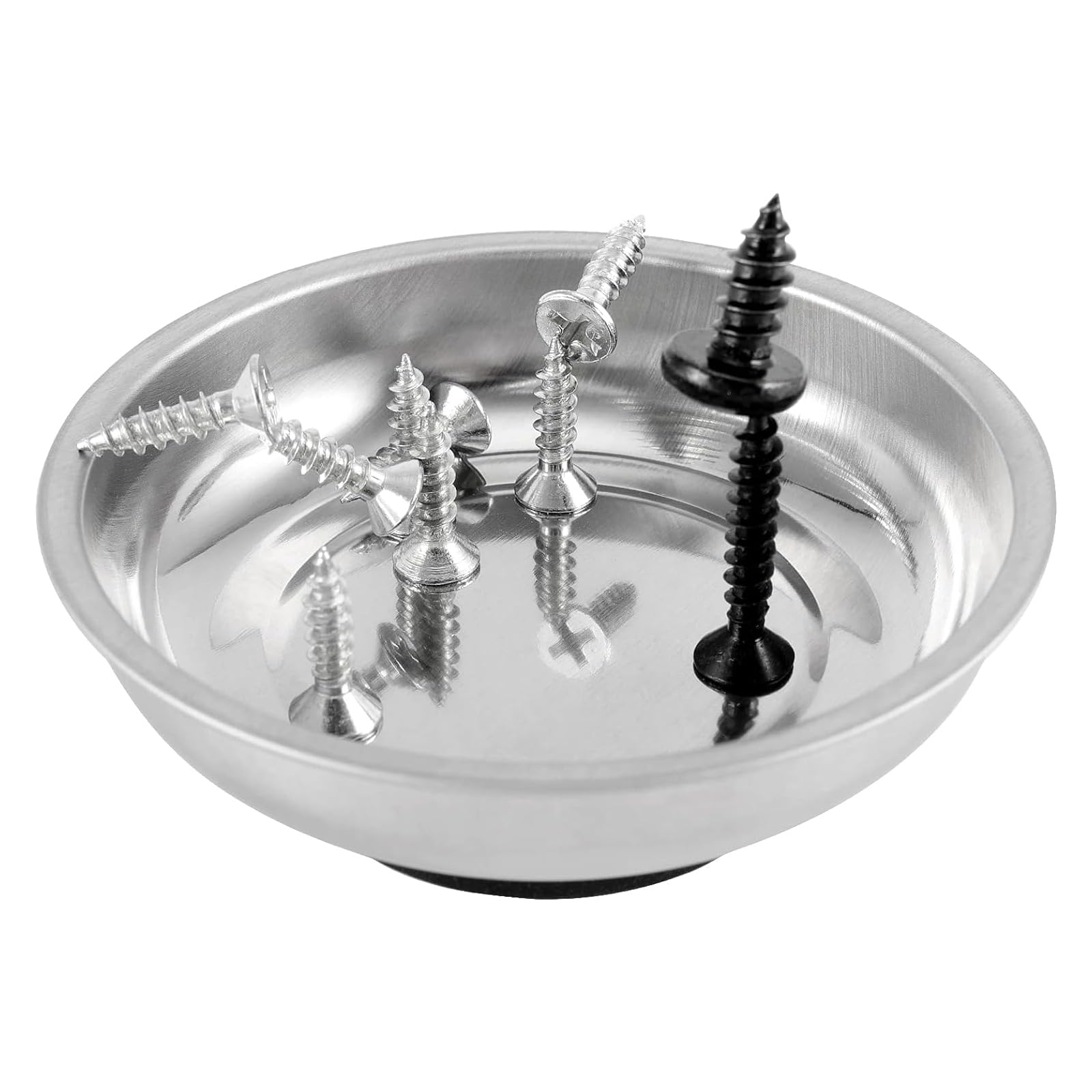 Snapklik.com : 9 Packs 3/4/6 Inches Magnetic Tray Set, Stainless Steel ...