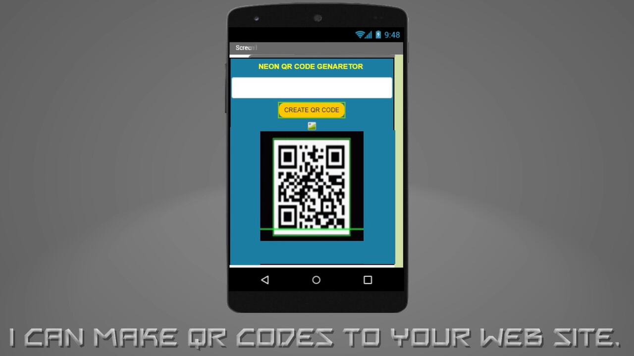 Neon QR Code Generator:Amazon.com:Appstore for Android
