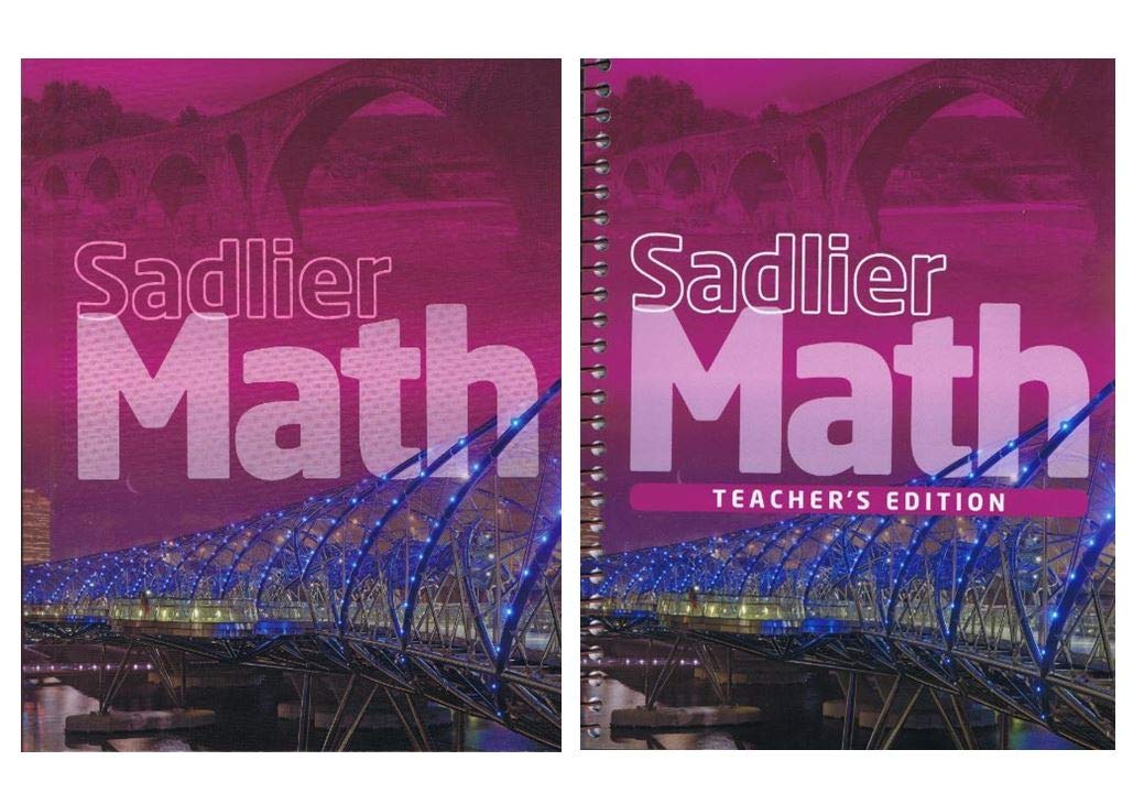 (P0169) Sadlier MATH Student Book with Teacher's Edition - Grade 6 ...