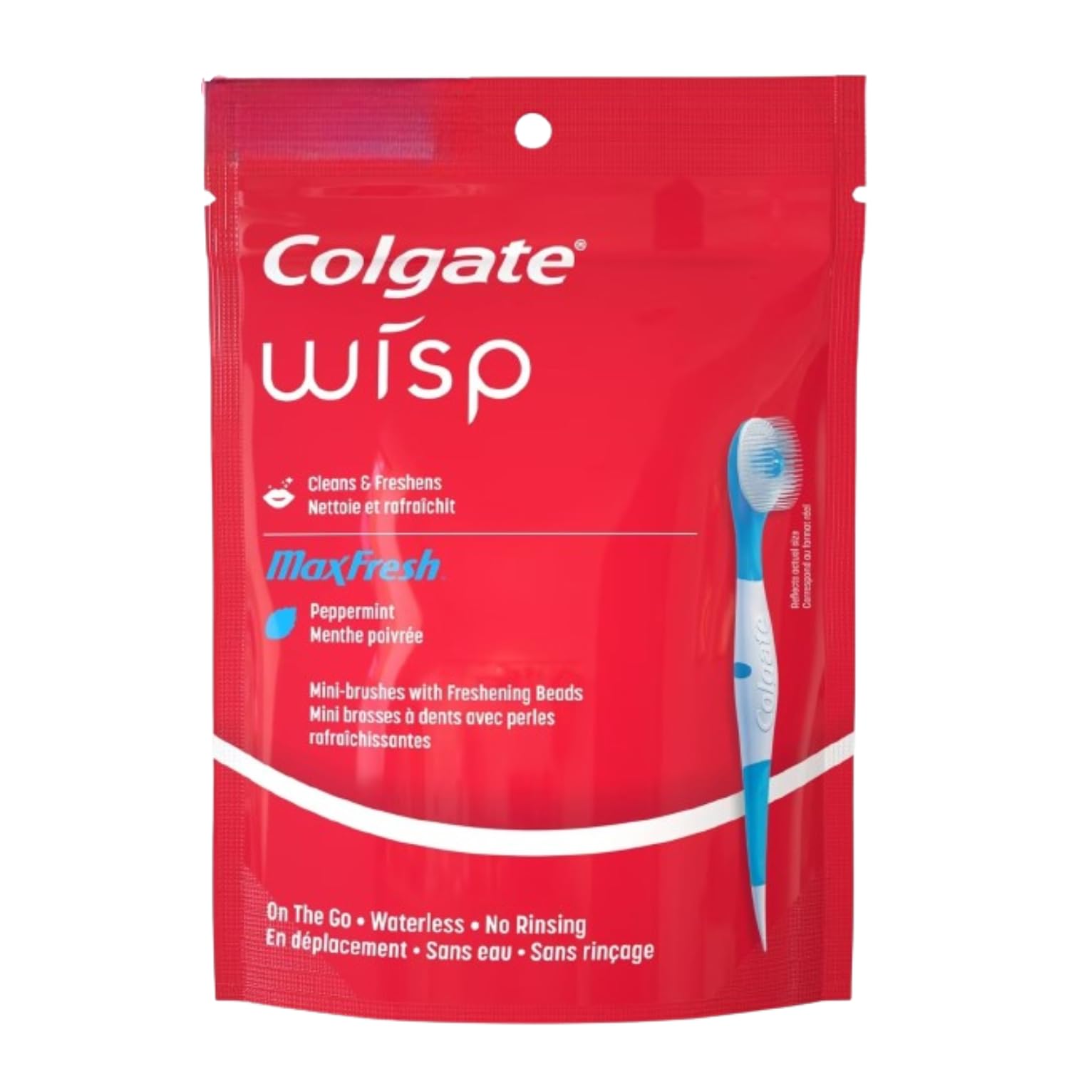 Colgate Wisp Cinnamint Brushes Colgate Max Fresh Wisp Disposable Mini