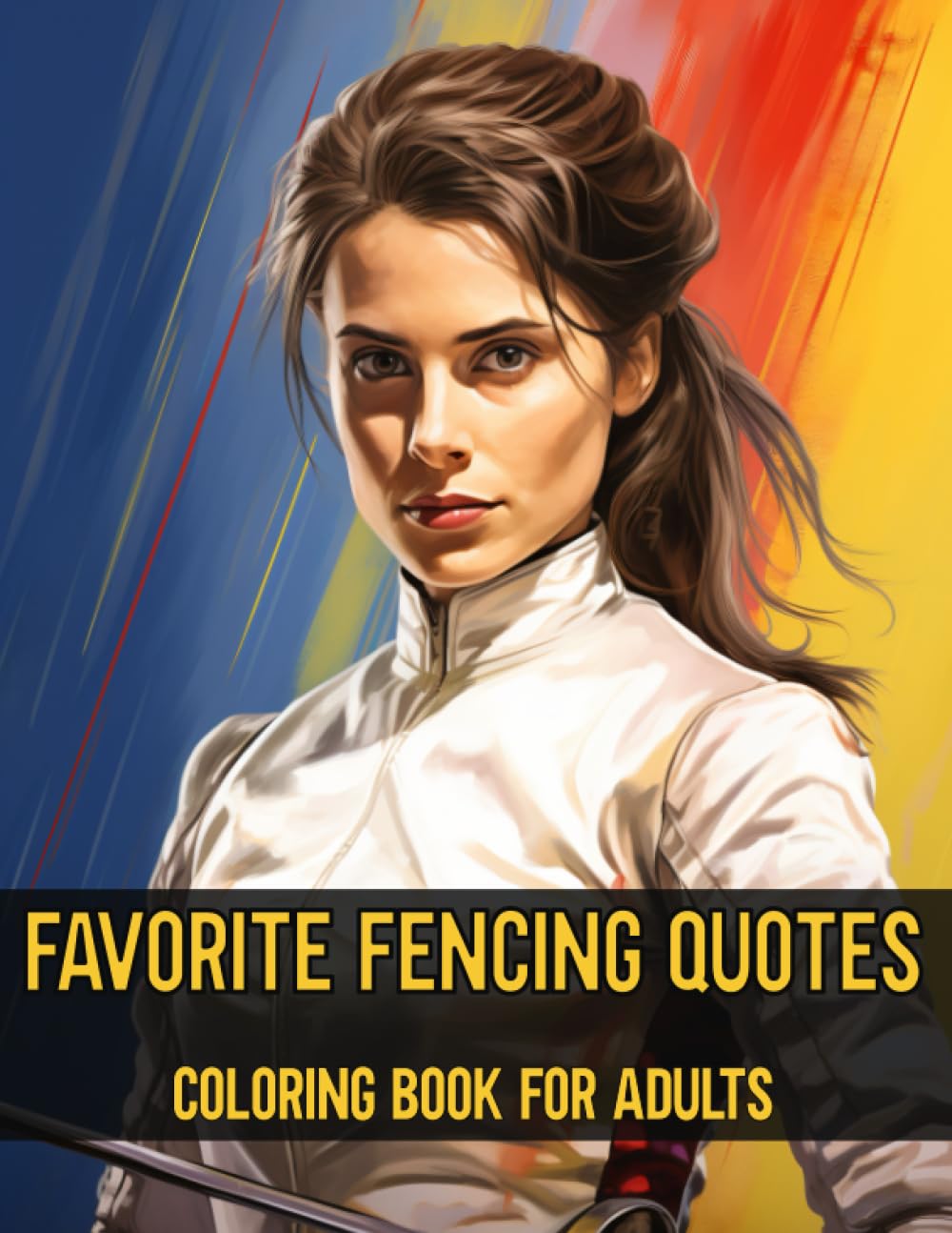 Amazon.com: Favorite Fencing Quotes Coloring Book For Adults: Funny ...