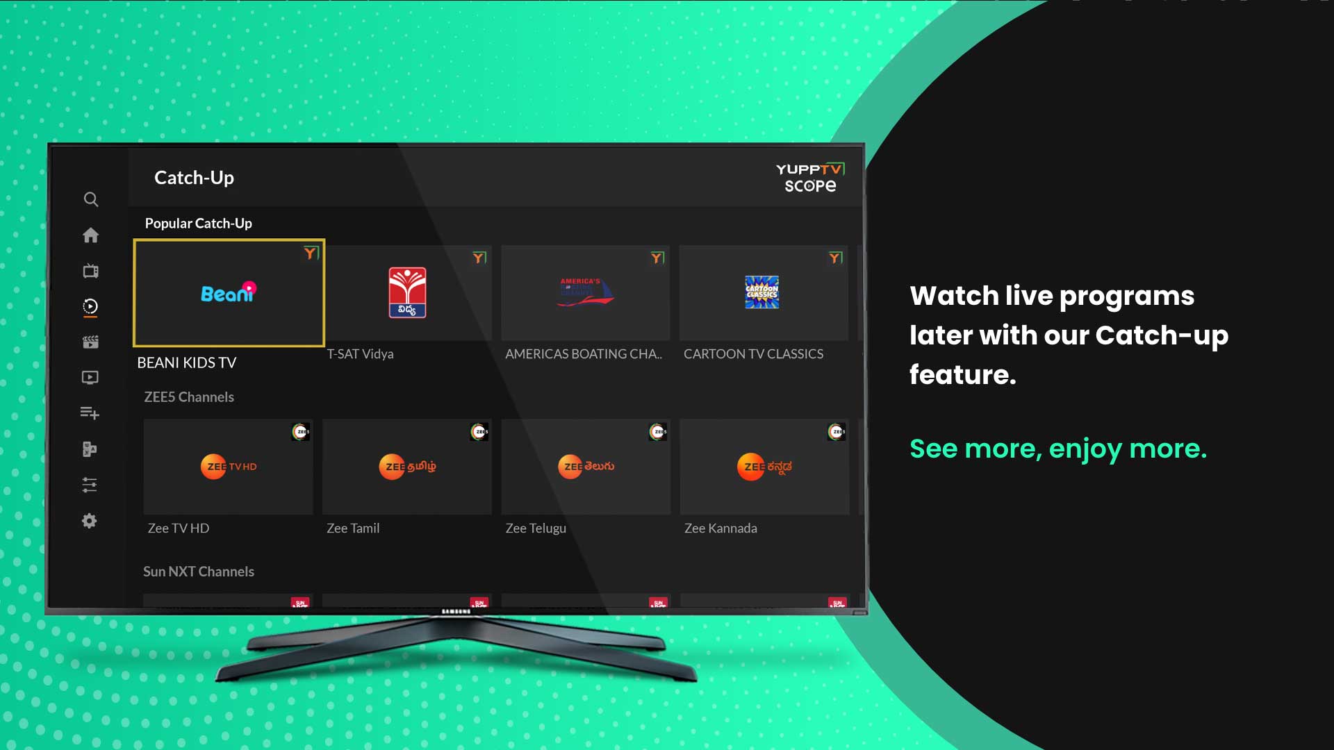 YuppTV Scope - App on Amazon Appstore