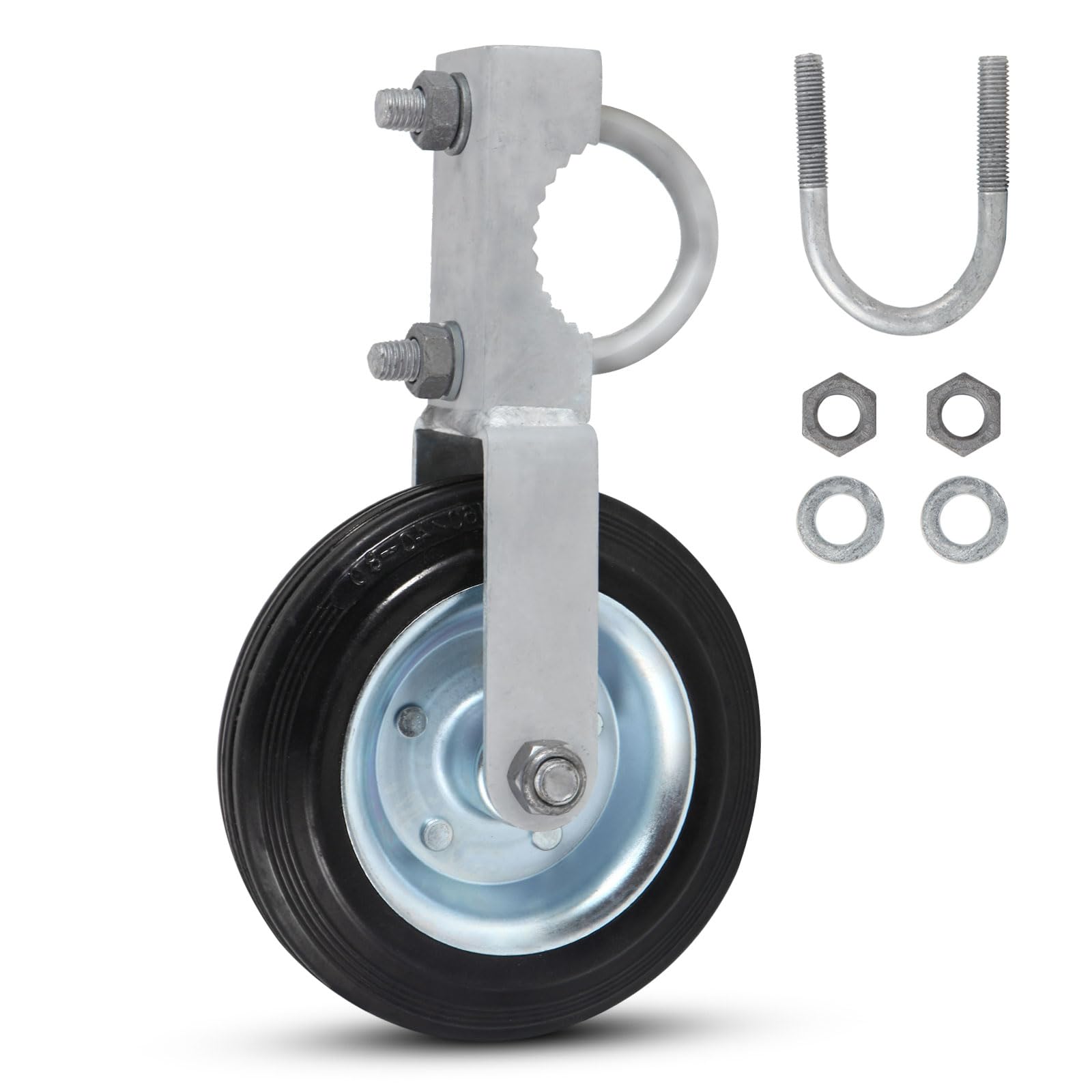 Snapklik.com : JIAHOO 6" Gate Helper Wheel For Metal Swing Gate