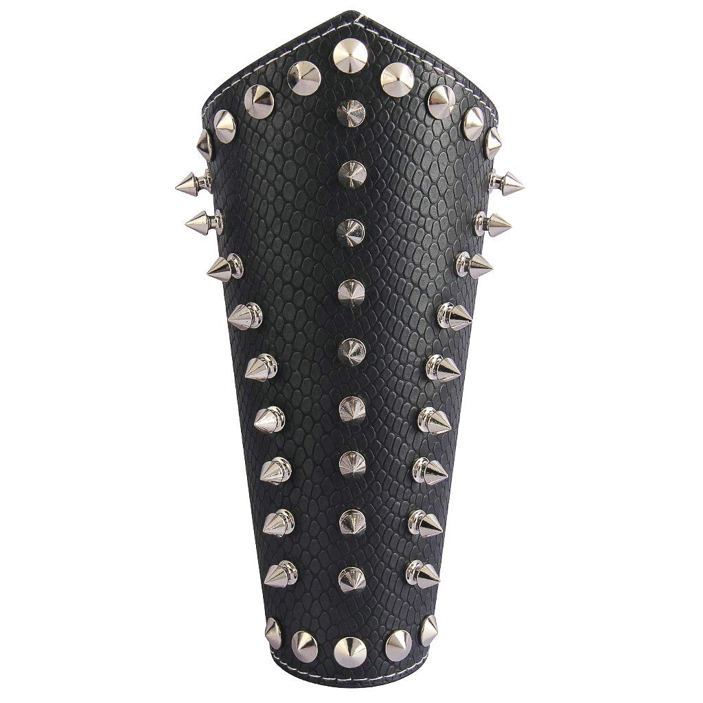 Snapklik.com : Faux Leather Bracers Gauntlet Wristband Medieval Armor ...