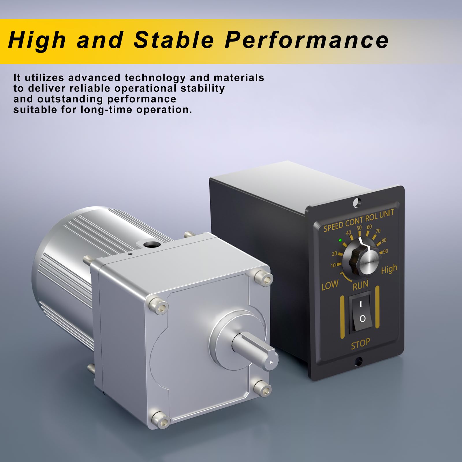 Snapklik.com : High Torque AC Motor 110V, Reversible Gear Reducer Motor ...