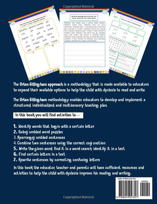 Snapklik.com : Orton Gillingham Materials Workbook