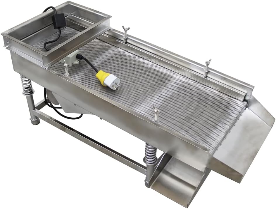 Amazon.com: HayWHNKN Electric Vibrating Sifter with 2mm Screen Straight ...