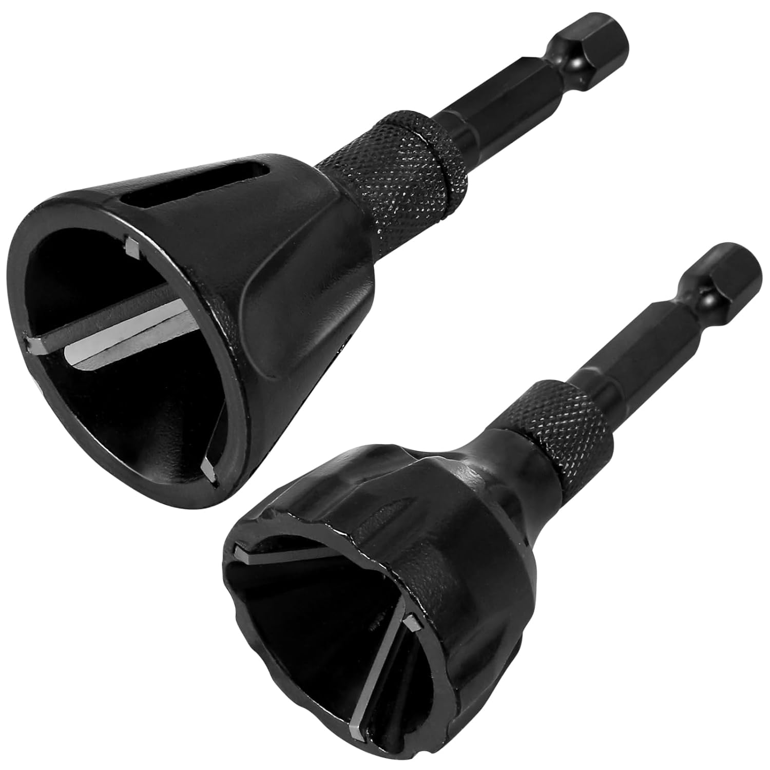 2Pcs Deburring External Chamfer Tool 1/4in Hex Shank Deburring Drill ...