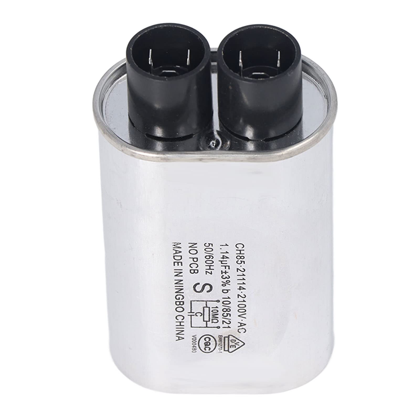 Jeanoko 2100V Microwave High Voltage Capacitor 1.14uF Universal 4.8mm ...
