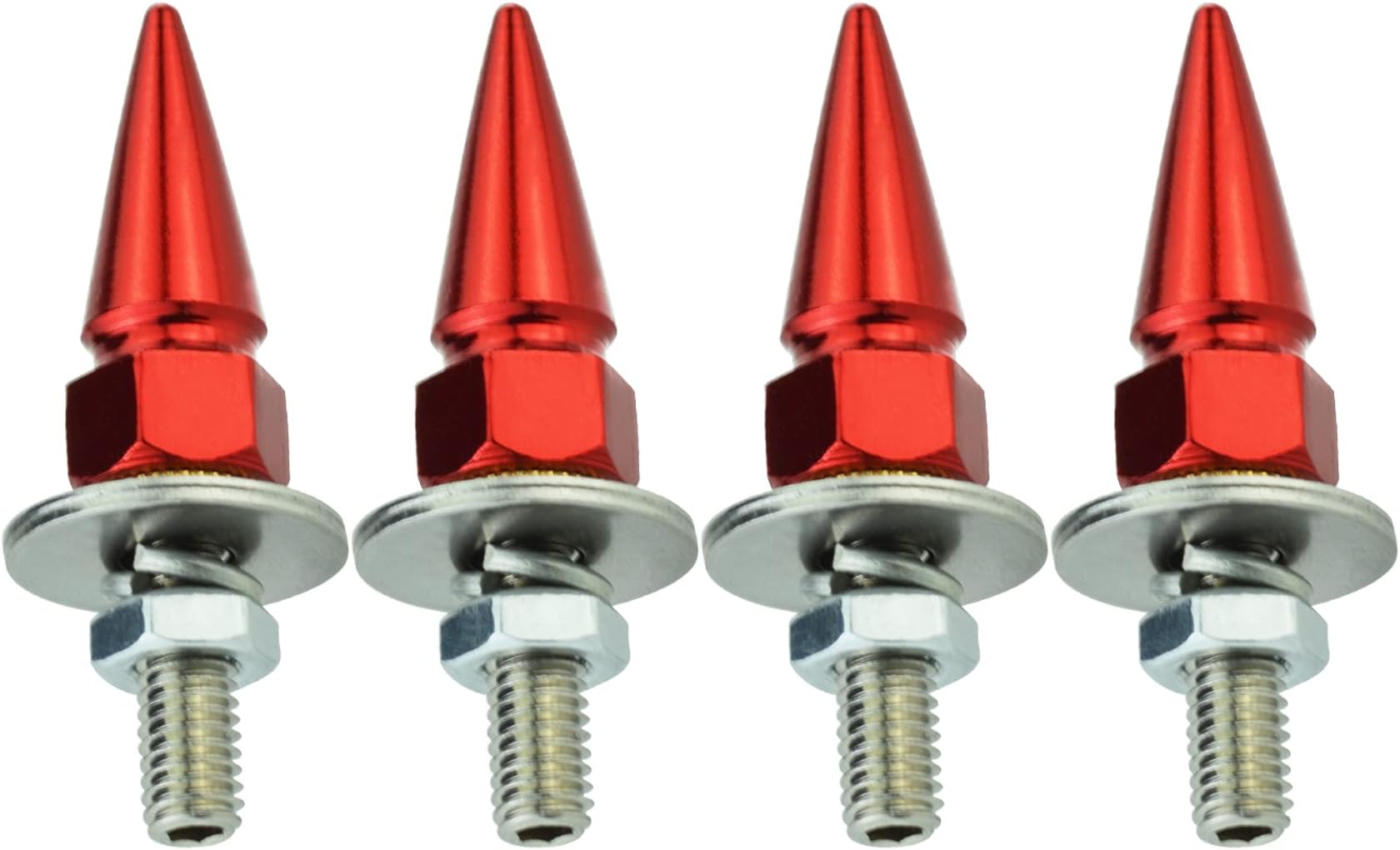 Amazon.com: License Plate Bolts, 4 pcs Stainless Steel License Plate ...