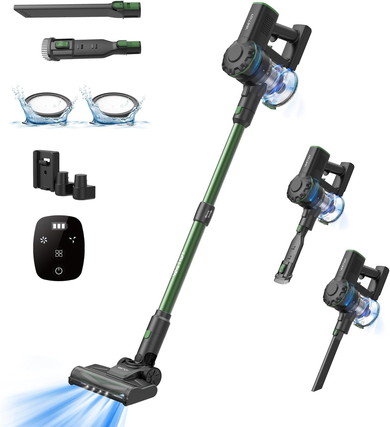 Taurus Crossback Digital Flex - Aspirador Escoba Motor Digital 3 en 1 ...