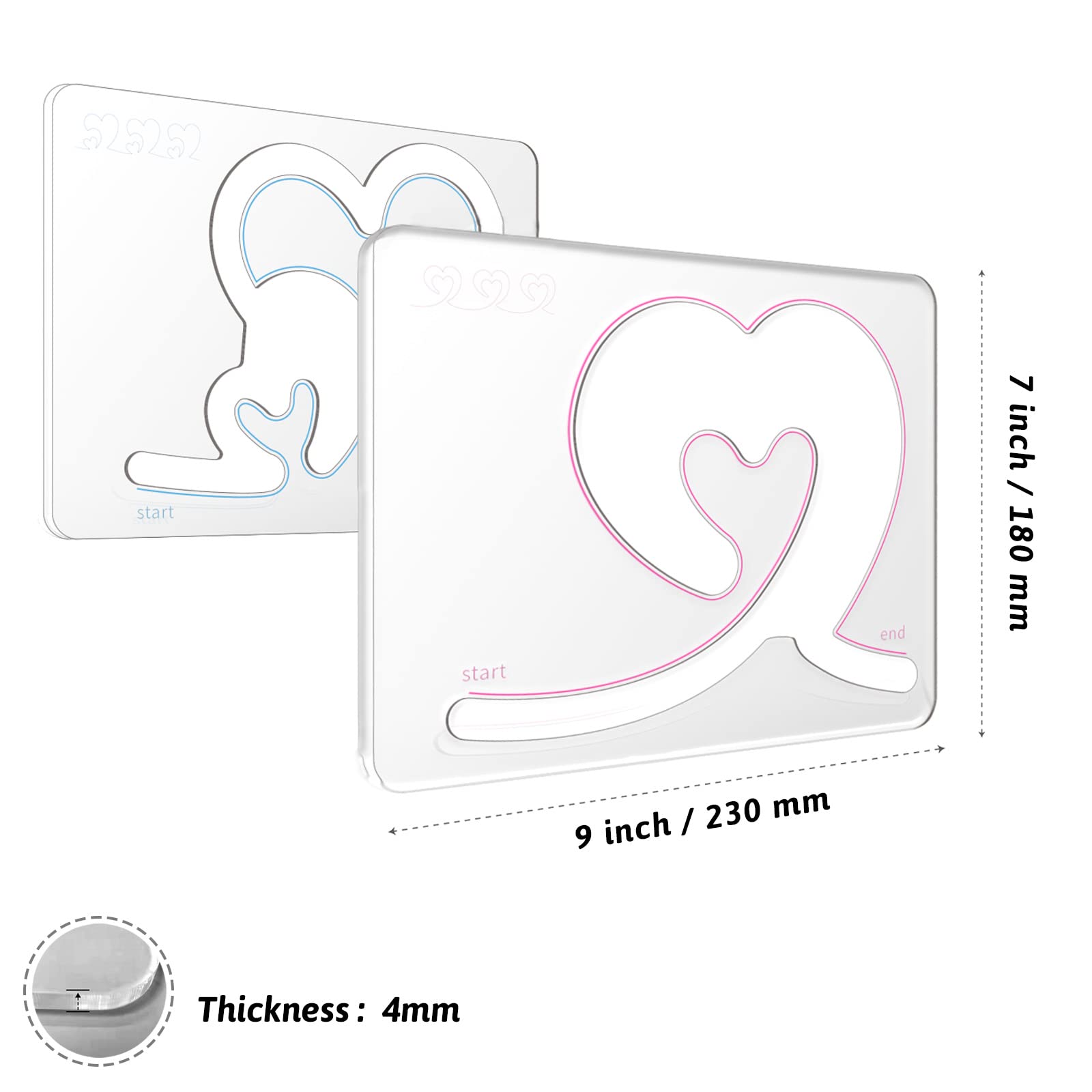 Snapklik.com : Kapyoo Quilting Rulers And Templates Quilting Templates ...