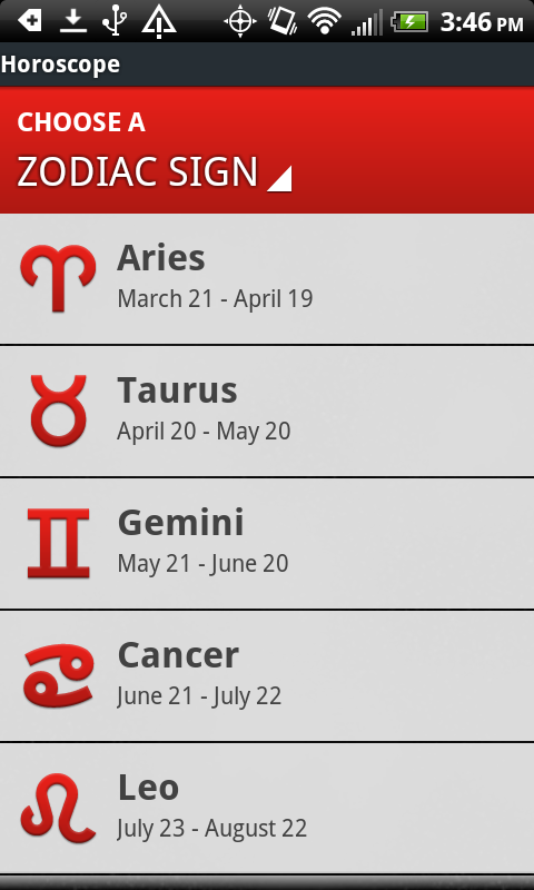 Express Horoscopes - App on Amazon Appstore