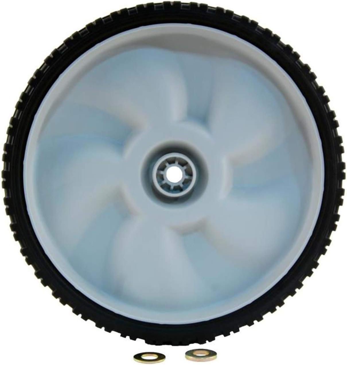 Amazon.com : Set of 2 Lawn Mower Rear Wheel Tire Replacement for ...