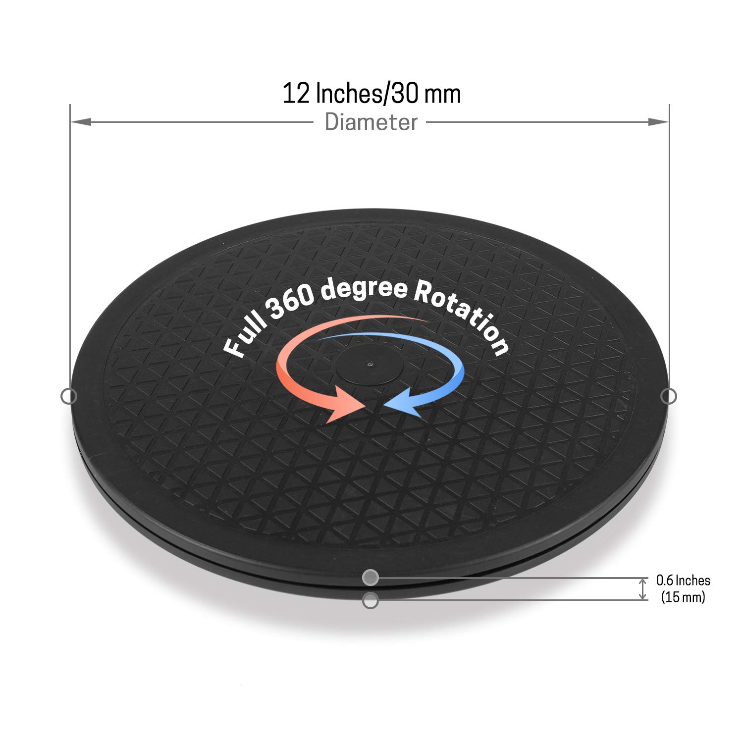 Snapklik.com : 12" Bonsai Turntable Heavy Duty Rotating Garden Swivel ...