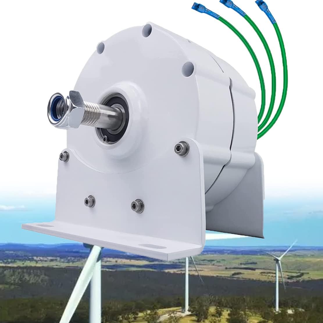 Amazon.com : BYOKA 6000W Low Speed Generator Wind Water Turbine ...