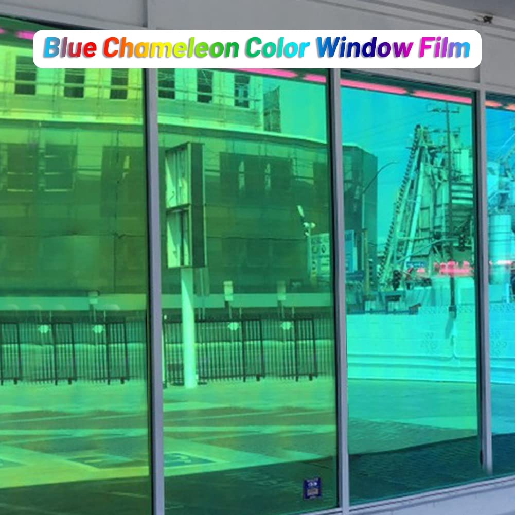 One Way Window Film HOHOFILM Color-Changing Window Film - Rainbow Glass ...