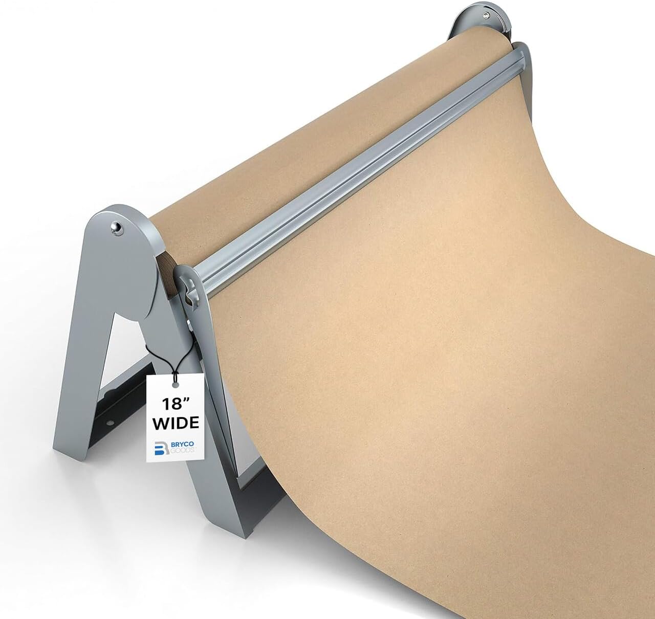 Amazon.com : 36.6 inch Wall Mounted Kraft Paper Roll Holder & Dispenser ...