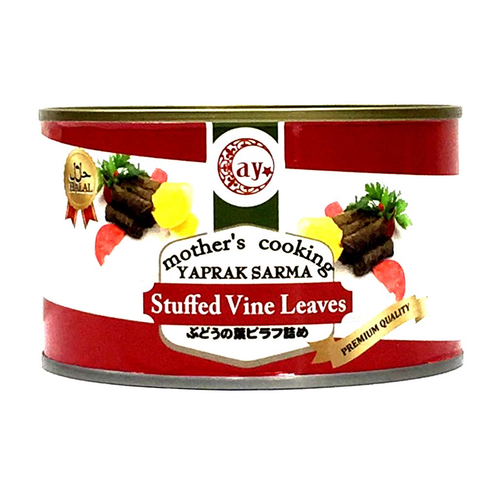Amazon.co.jp: Grape Leaf Pilaf Roll 400g - Stuffed Vine Leaves - Yaprak ...