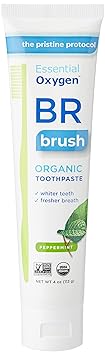 Amazon.com: Essential Oxygen BR Organic Toothpaste Peppermint 4 oz ...
