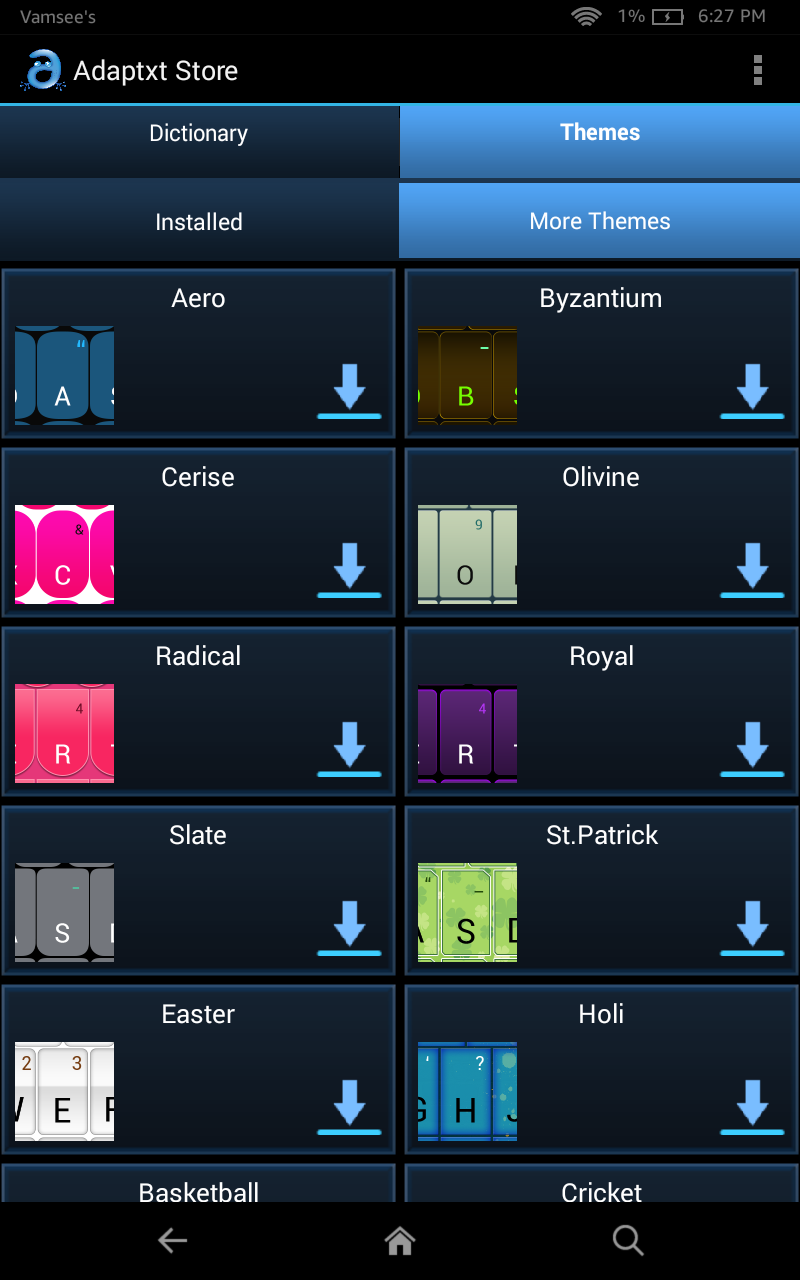 Adaptxt Keyboard - App on the Amazon Appstore