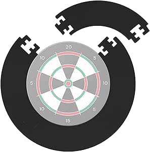 Yuxun Dartboard Surround Ring, Wall Protector, Universal, Durable EVA ...