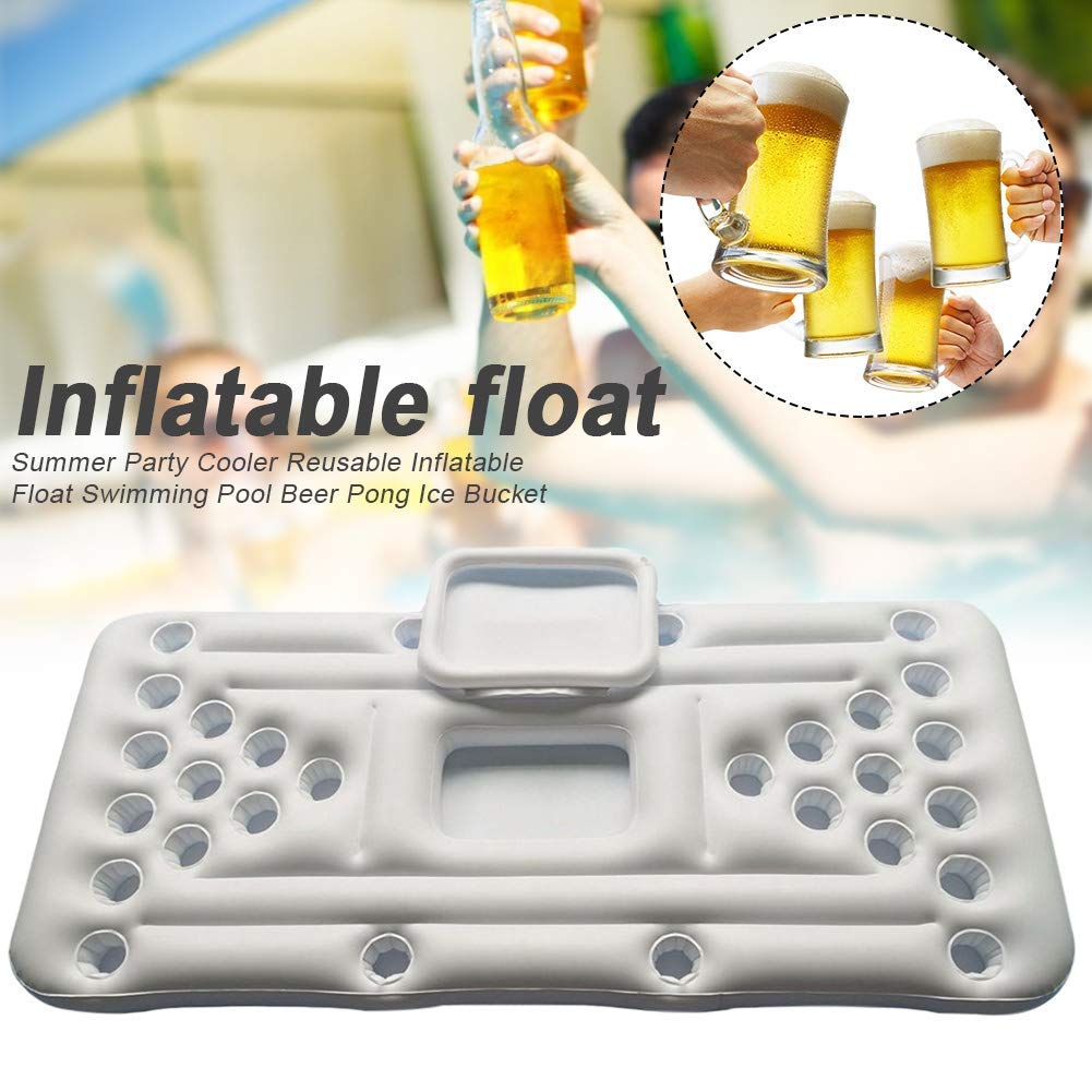 Buy Summer Beer Pong Inflatable Float,PVC Inflatable Pool Party Boat ...