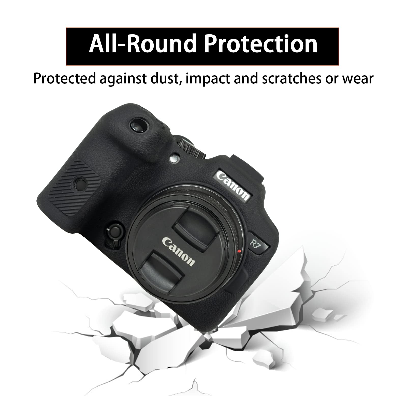 Easy Hood Camera Case for Canon EOS R7 Mirrorless Camera, Anti-Scratch ...