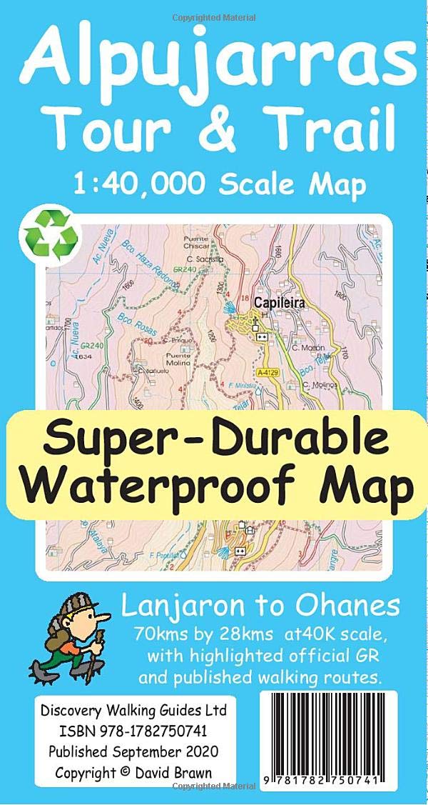 Alpujarras Tour & Trail Map: David Brawn: 9781782750741: Amazon.com: Books