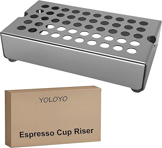 Amazon.com | Espresso Cup Riser Stand, Premium Stainless Steel Coffee ...