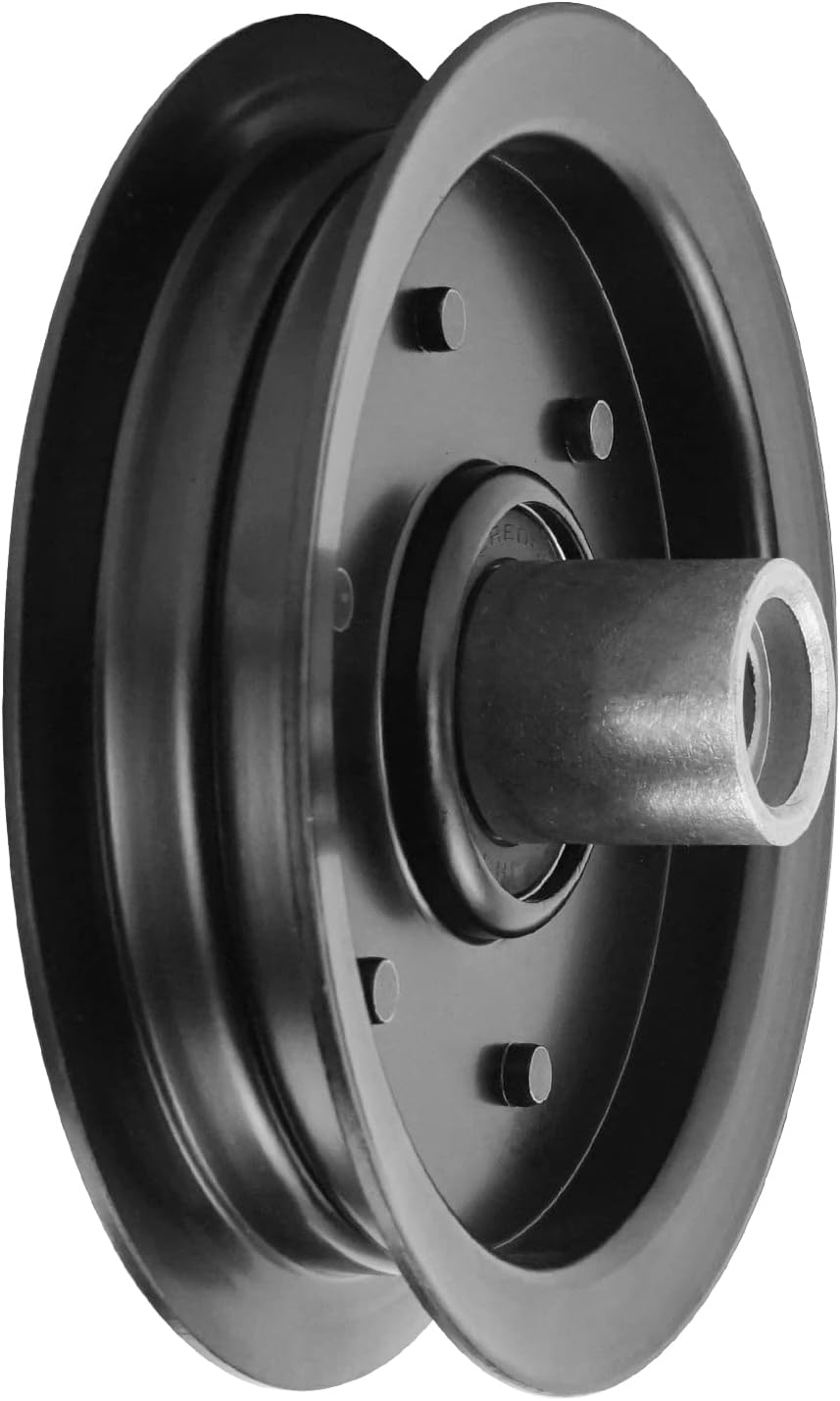 Amazon.com : 604219 Flat Idler Pulley Fit for Hustler Raptor 42" 52 ...