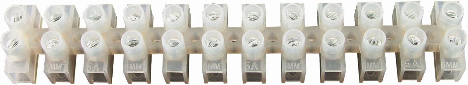 Amazon.com: Blass Elektro Luster Terminal 25 mm2 12 Pack of 10, White ...