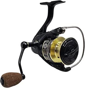 BC Reel Co. Gold Standard Spinning Reel, Freshwater Saltwater Spinning ...