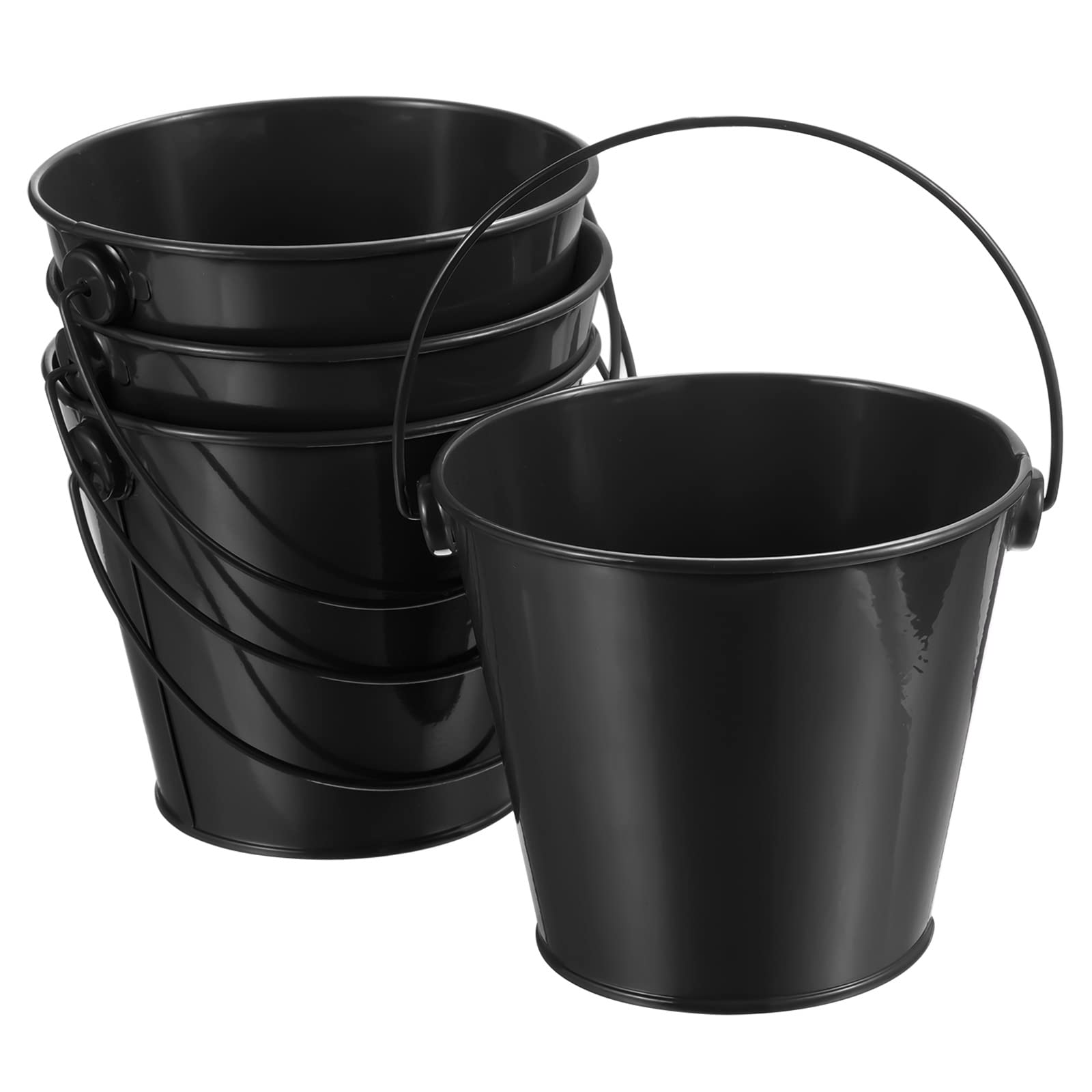 Amazon.com: PATIKIL 4.7 Inch Colored Metal Buckets, 4 Pack Pencil ...