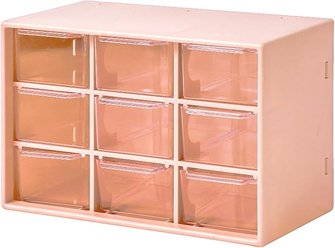 Amazon.com: Dafape Mini Storage Drawers, Small 9 Drawers Organizer Bins ...