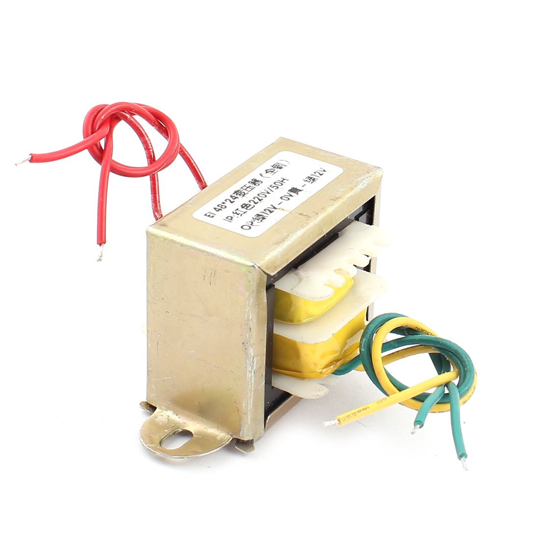 Amazon.com: Aexit Transformador de CA 220V a 12Vx2 Bobina de ferrita 5 ...