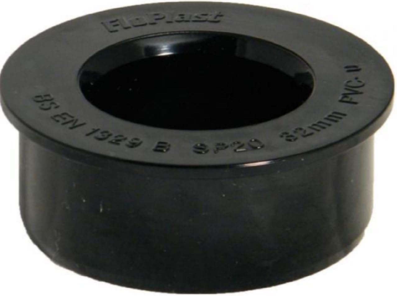 FloPlast 32mm (36mm) Black Solvent Soil Pipe Boss Boss Adaptor : Buy ...