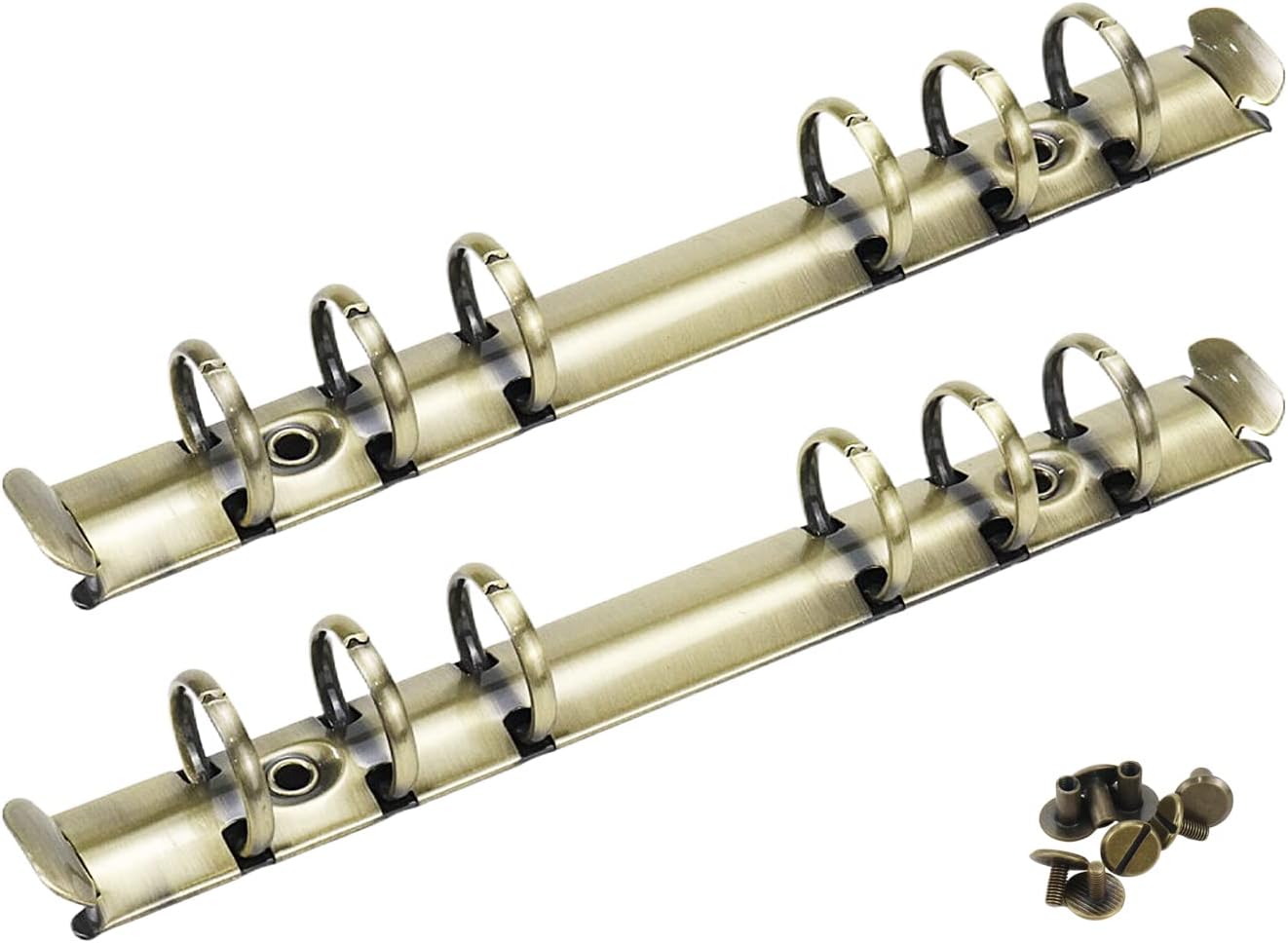 Amazon.com : Semetall 2pcs A6 Notebook 6-Ring Binder Mechanism Loose ...