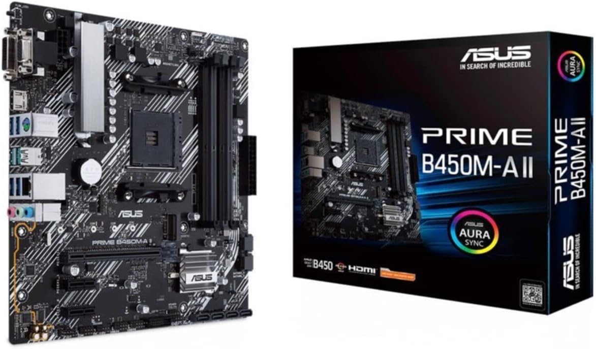 ASUS Prime B550M-K ARGB - Placa Base AMD B550 Ryzen AM4 mATX (Dos ...
