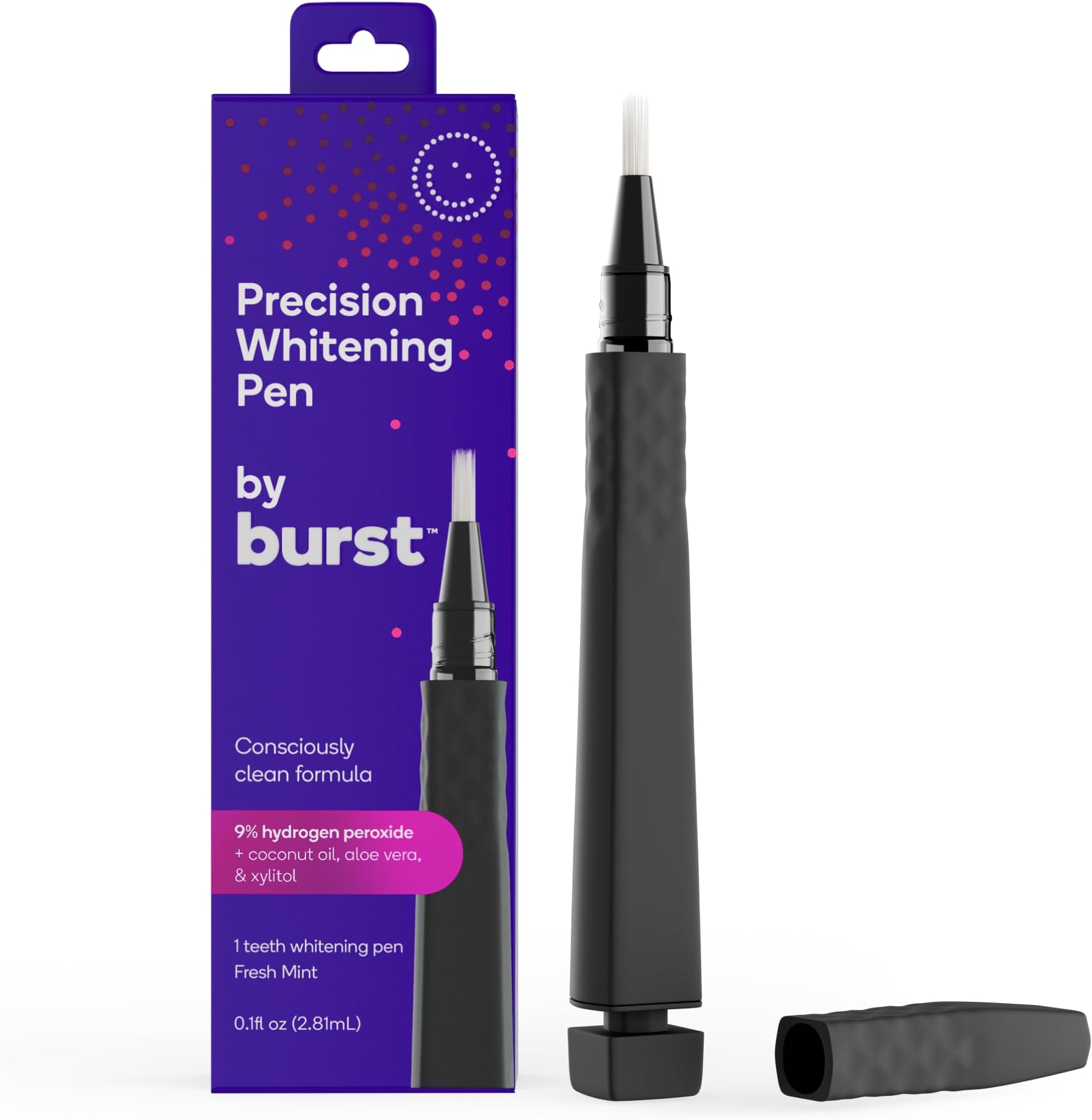 Amazon.com: BURST Teeth Whitening Strips with Soothing Coconut Oil for ...