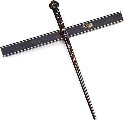 Handicraftviet Hand Carved Wooden Magic Wand, Wizard Wand Real Wood ...