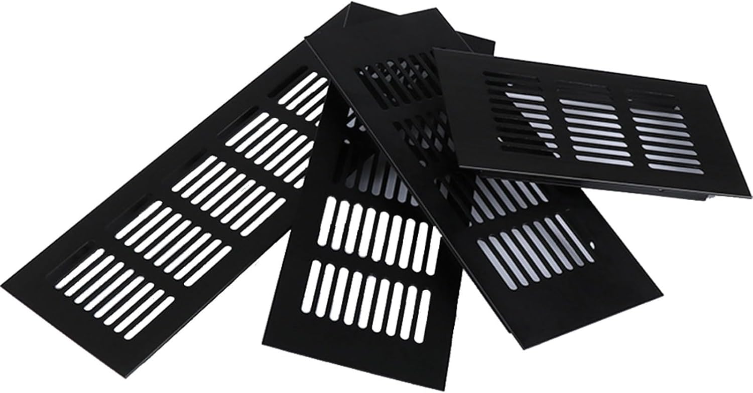 150X400MM Aluminium Rectangular Cabinet Wardrobe Air Vent Grille ...