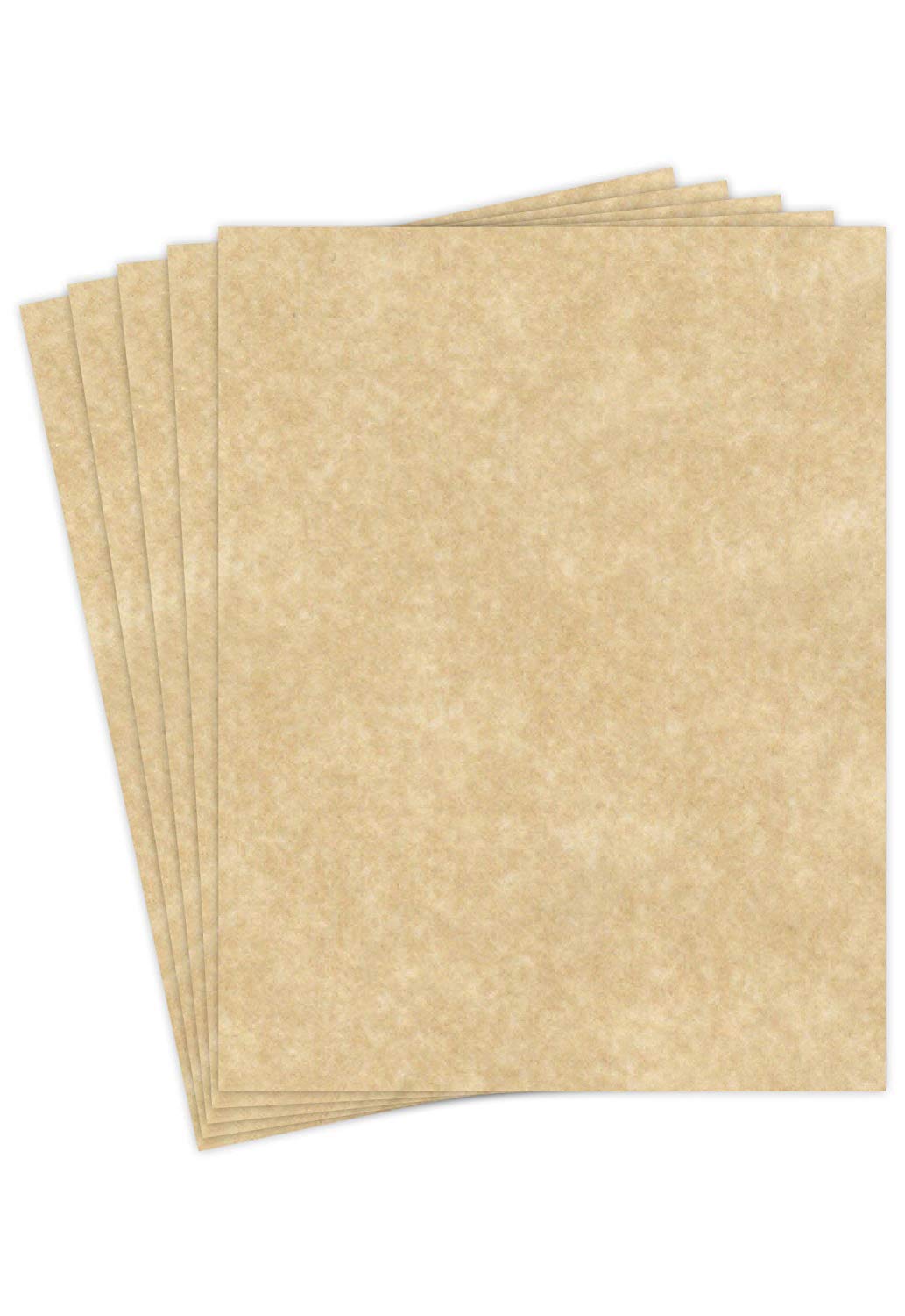 Amazon.com: Aged Stationery Parchment Recycled Cardstock Paper – Great ...