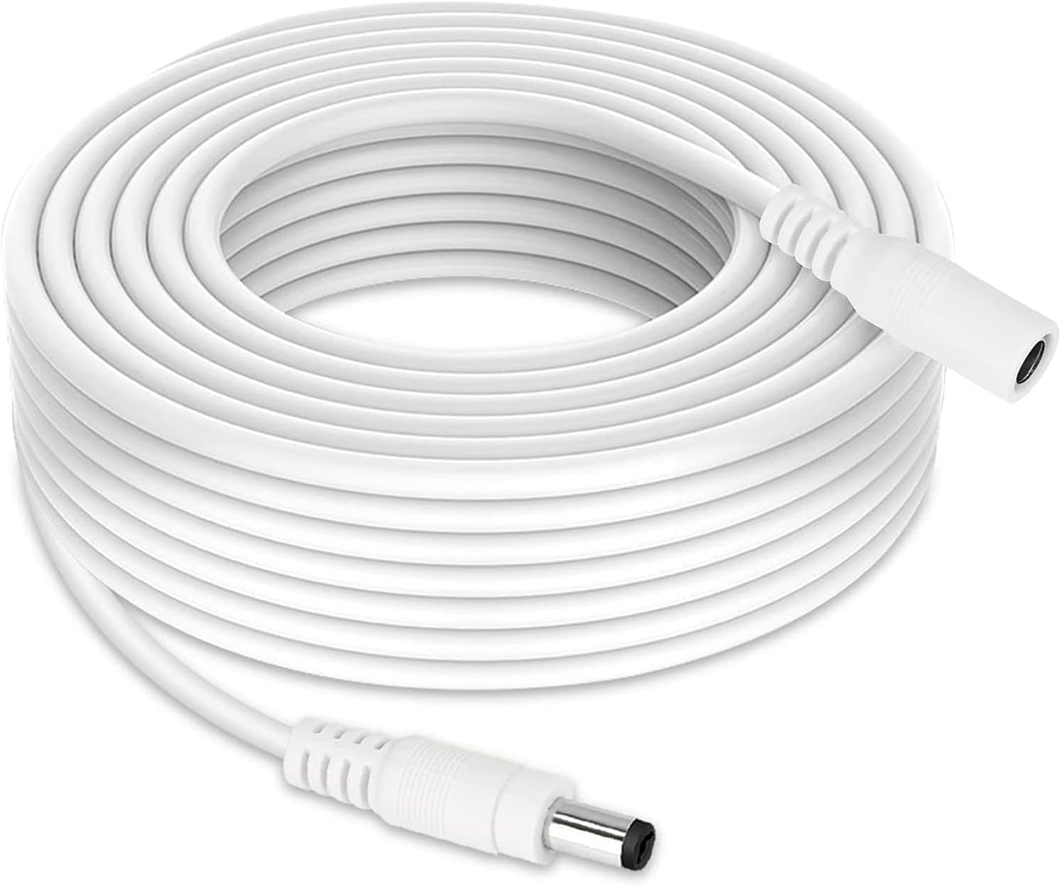 Tonton CCTV Power Extension Cable 10M(33ft), 2.1mm x 5.5mm Male to ...