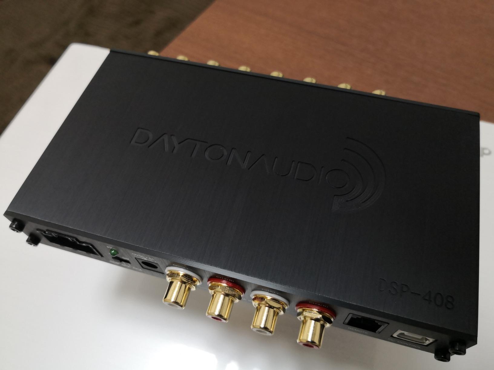 Amazon.co.jp: 家庭用およびカーオーディオ用Dayton Audio DSP-408 4 x 8 DSPデジタルシグナルプロセッサ ...