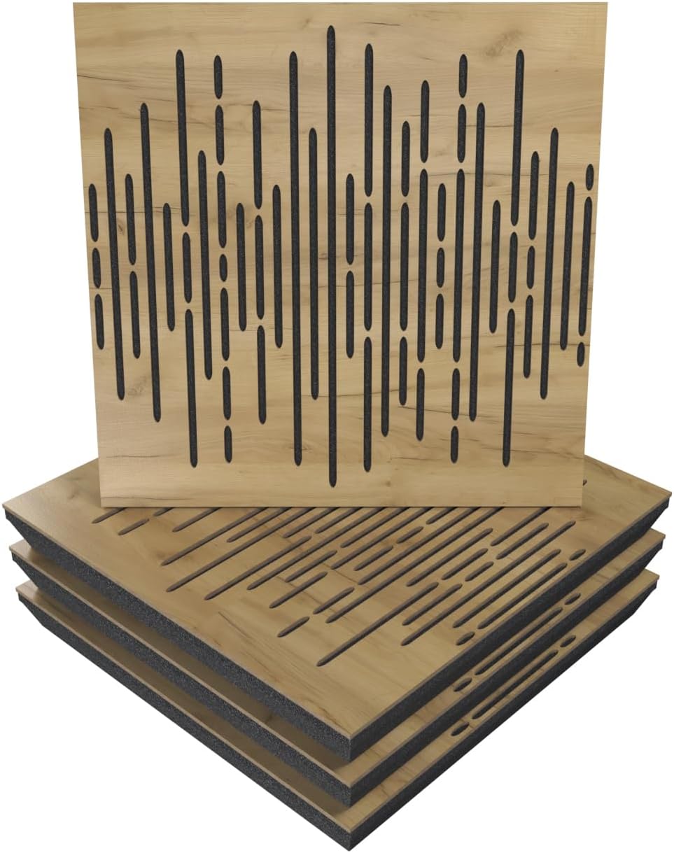 Sound Absorption-Diffuse Acoustic Panel | 50x50x5cm | Absorption ...