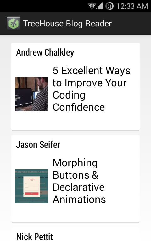 TreeHouse Blog Reader - App on Amazon Appstore