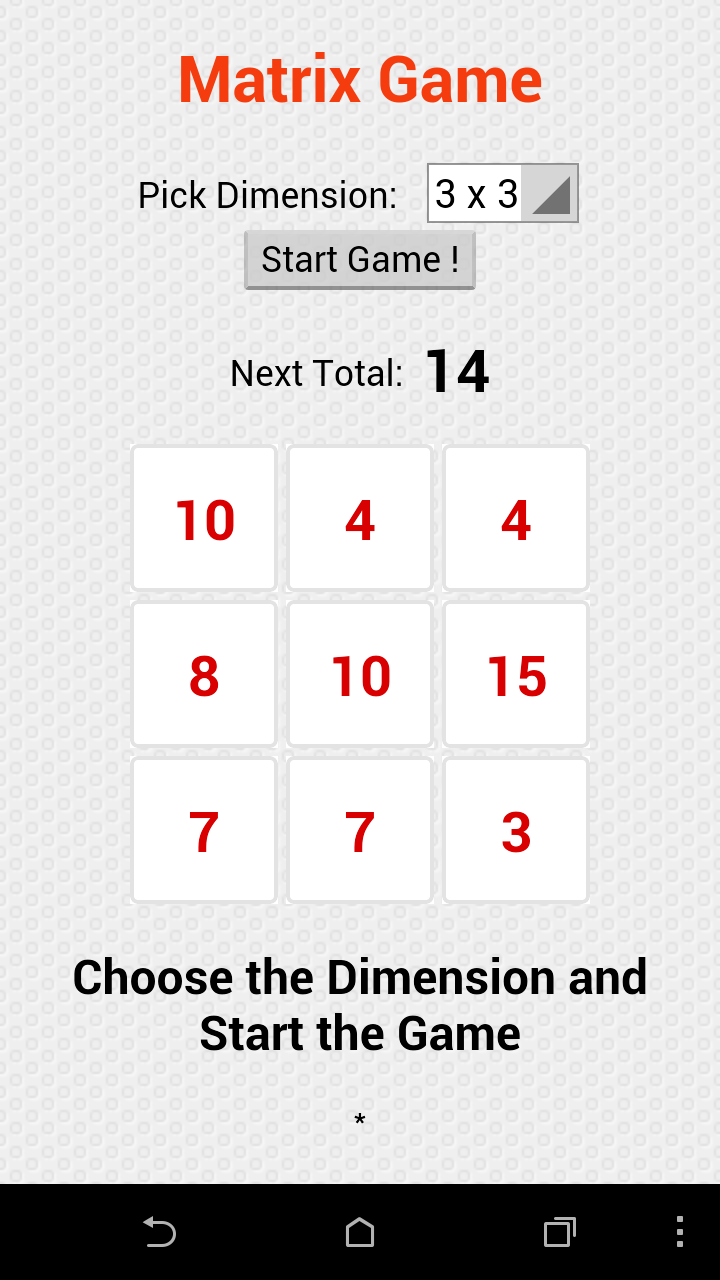Matrix Game - App on Amazon Appstore