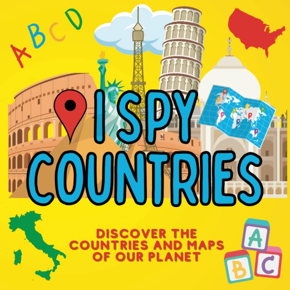 I Spy Countries: Discover the countries and maps of our planet. i spy ...