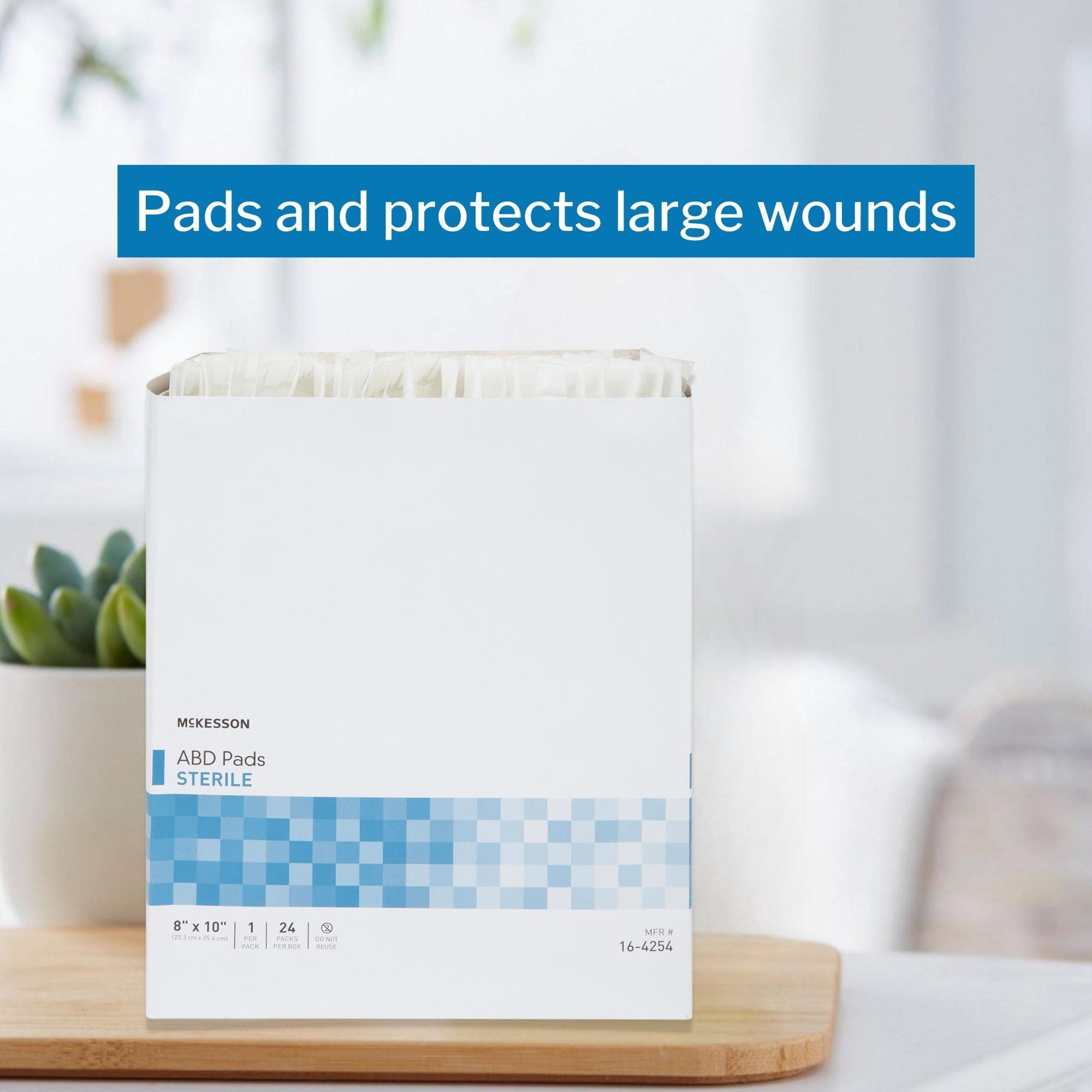 Snapklik.com : ABD Pads, Sterile Abdominal Pads, Wound Dressing, 8 In X ...
